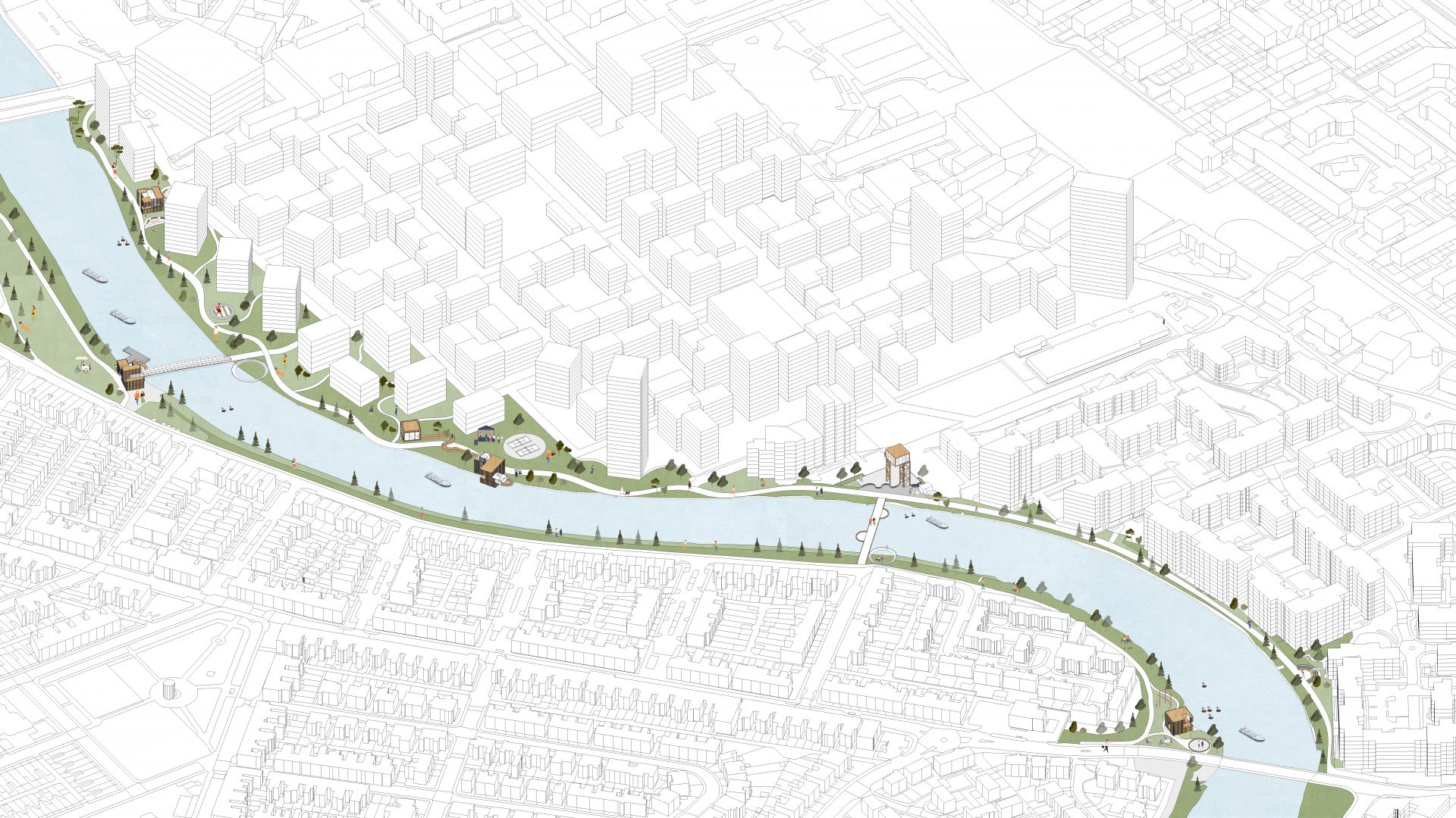 Riverbank Revitalization Design–Urban Commons – WSA On Display 2021